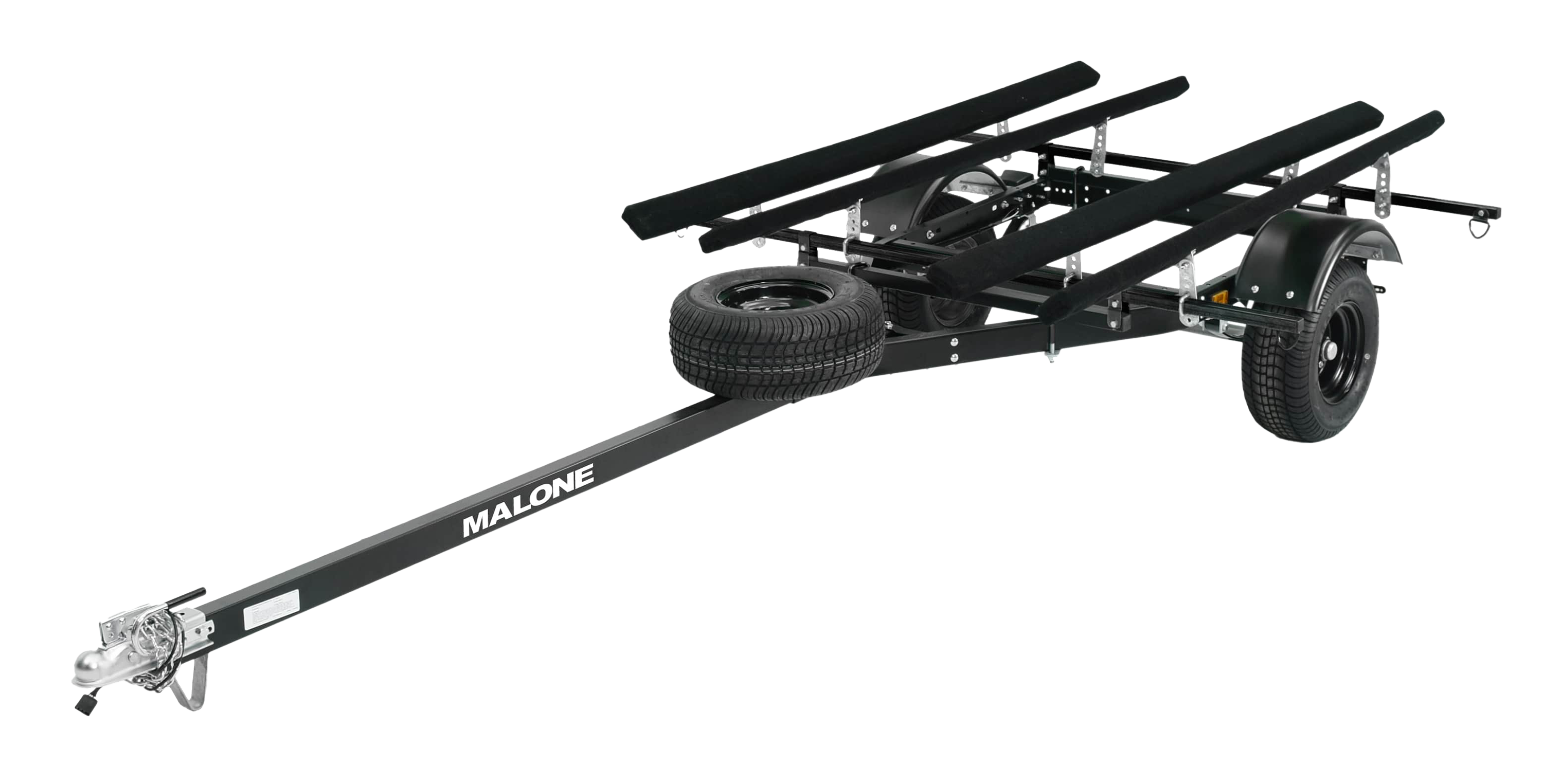 Malone MicroSport Off-Road LowBed 2-Kayak Bunk Trailer Package | Bass ...